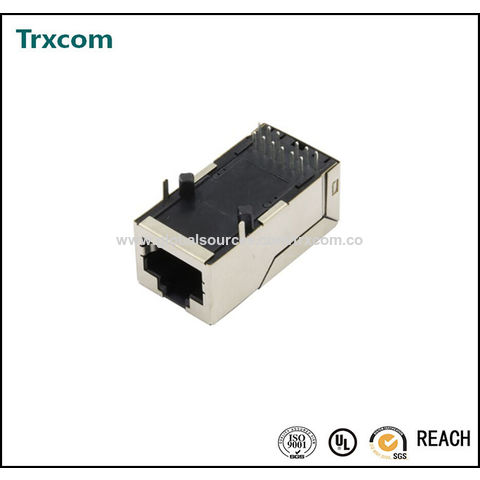 Buy Wholesale China Socket Rj45 Connector With Integrated Transformer ...