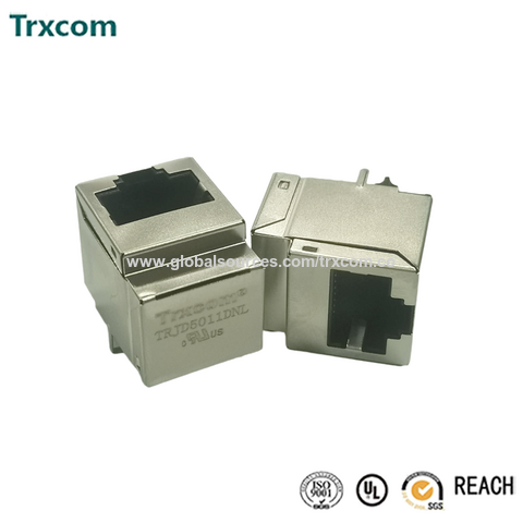 Buy Wholesale China Vertical Rj45 Connector With Integrated Transformer ...