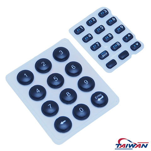 Buy Wholesale Taiwan P+r Rubber Plastic Silicone Keypad With Imd ...