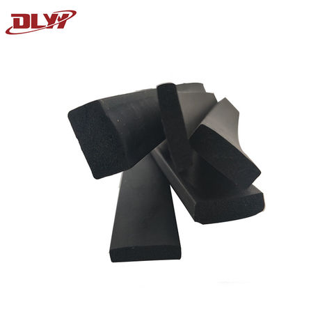 Epdm Black Door And Window Extrusion Rubber Protective Seal Strip, Door ...