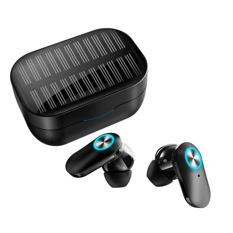 Buy Wholesale China Bluetooth Wireless Earphones With Solar Charging ...