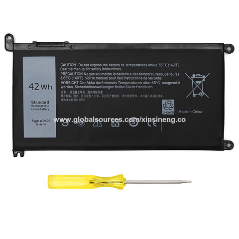 Buy Wholesale China Wholesale Best Quality Wdx0r Laptop Battery Wdxor ...