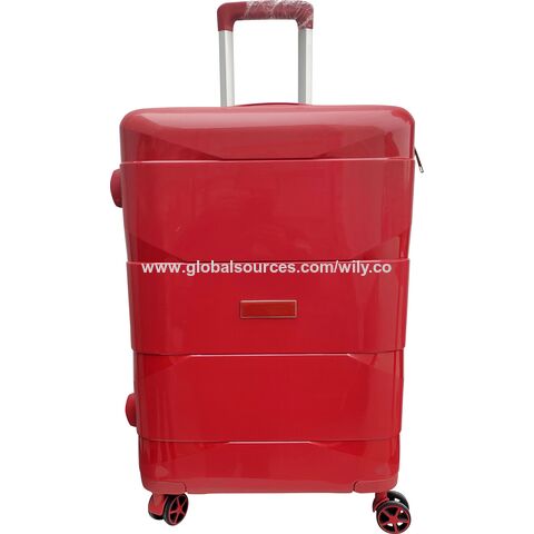 Buy Wholesale China Travel/business Pp 8 Wheels Double Trolley Case ...