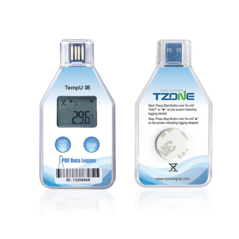 Buy Wholesale China Wireless Temperature Data Loggers Tzone Tempu08 ...