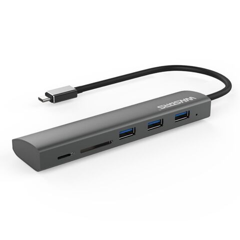 Buy Wholesale China Usb Hub 5 In 1 Usb C Aluminum Shell Multi Ports Hub ...