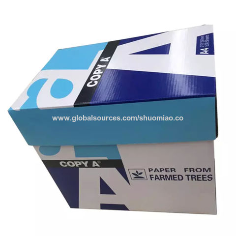 Buy Wholesale China Manufacturers Oem A4 Copy Paper 70gsm 75gsm 80gsm 100% Pulp A4 Paper A4 Copy ...