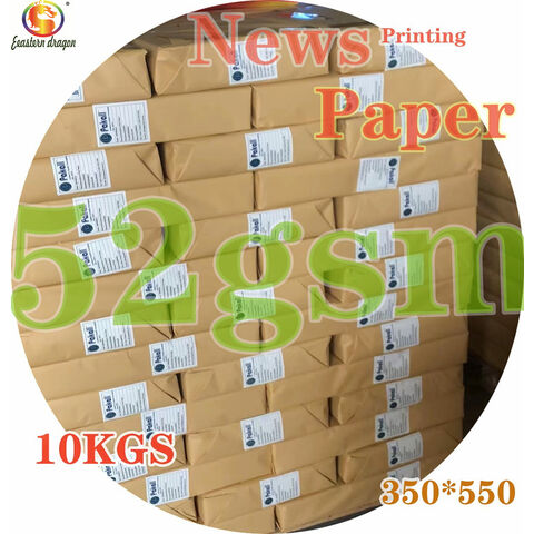 Buy Wholesale China 48.8g News Printing Paper-whiteness 60%/improved ...