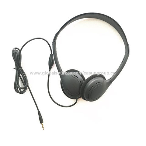 Buy Wholesale China Over-ear Headphones Airline Airline Headphone ...