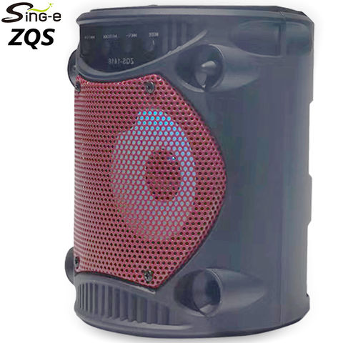 Compre Zqs-1418 Portátil Spkr Bt Airplay Smart Home Theatre Sistema único Boombox 4 Polegadas ...