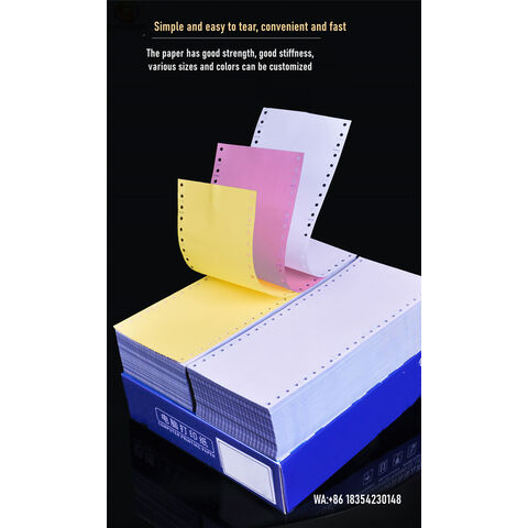 Buy Wholesale China 47g Black Print Ncr Paper/carbonless Paper/self ...