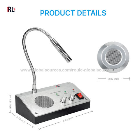 Buy Wholesale China Manufacturer Dual-way Counter Intercom Kit Bank ...