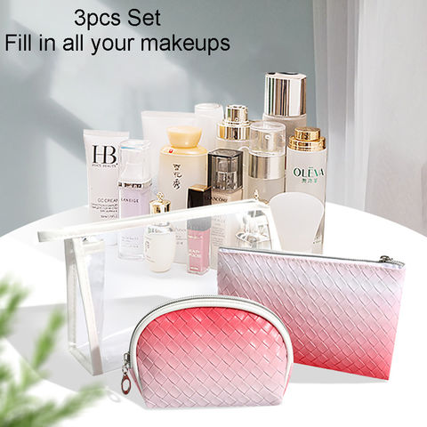 Buy Wholesale China Factory Custom Logo Women Clear Makeup Bag ...