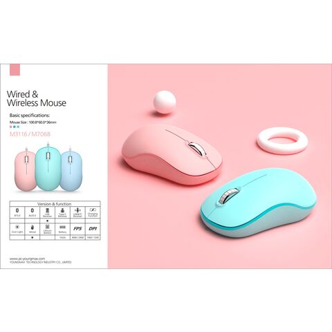 Buy Wholesale China Candy-color Wireless Office Silent Mouse, Made In ...