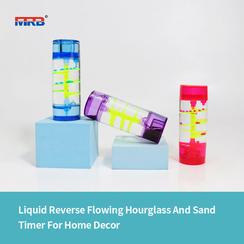 Buy Wholesale China Liquimo Spiral Liquid Motion Bubbler Hourglass ...