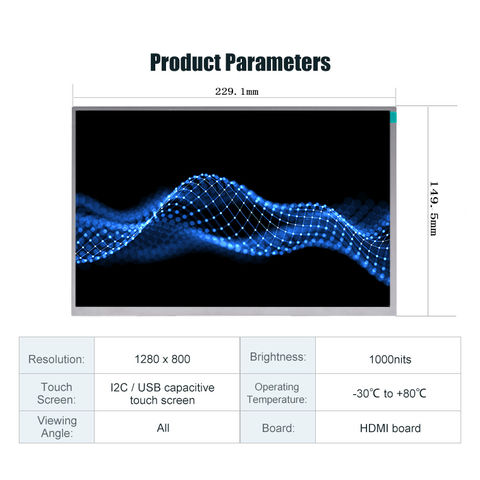 Buy Wholesale China Sunlight Readable High Brightness 10.1" Lcd Module ...