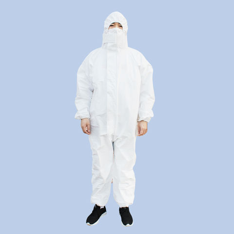 Buy Wholesale China Disposable Chemical Hooded Protective Coverall ...