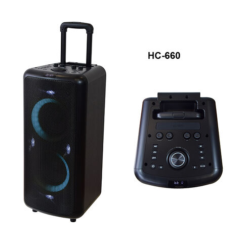 Buy Wholesale China Outdoor Wireless Trolley Partybox Speaker Portable ...