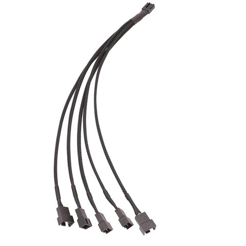 Buy Wholesale China Power Supply 4pin Interface To 5 X 4pin Pwm Fan ...
