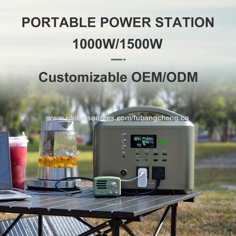Buy Wholesale China Outdoor Camping Power Bank Power Station 1000w ...