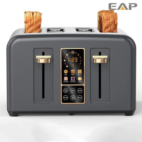 Buy Wholesale China 4-slice Toaster Easy-to Use 1500 Watt Toaster With ...