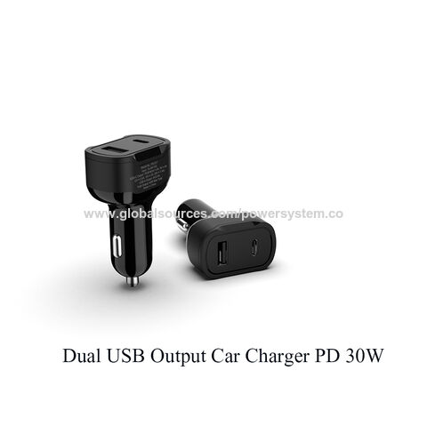 Buy Wholesale China Dual Usb Output Car Charger Pd 30w & Car Charger at ...