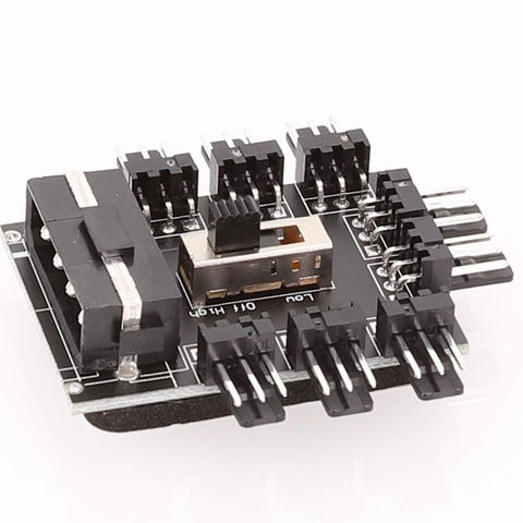 Buy Wholesale China Fan 1 To 8 4pin Molex Cooler Cooling Hub Splitter ...