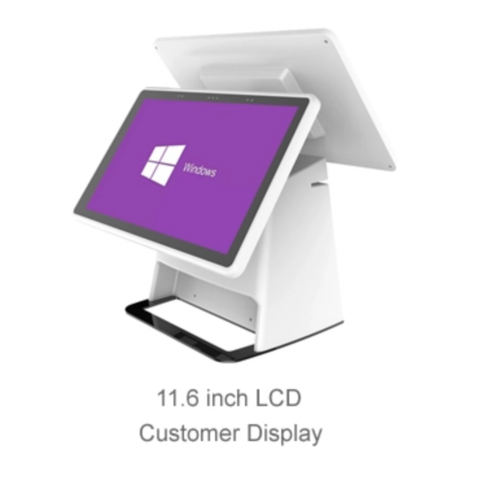 Buy Wholesale China All In One Dual Touch Screen Pos System 4+64gb 11.6 ...