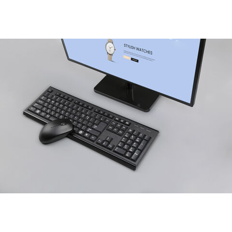 Buy Wholesale China Rf 2.4ghz Wireless Office Keyboard And Mouse Combos ...