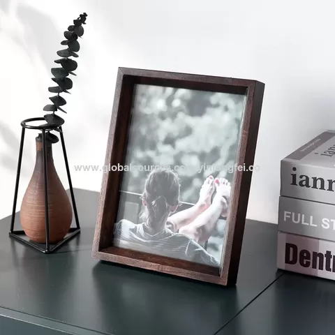Buy Wholesale China Wooden Photo Frames In Walnut Color & Photo Frame ...