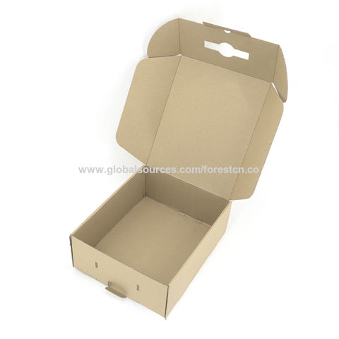 Buy Wholesale China Customized Logo Carton Box With Handle Eco-friendly ...