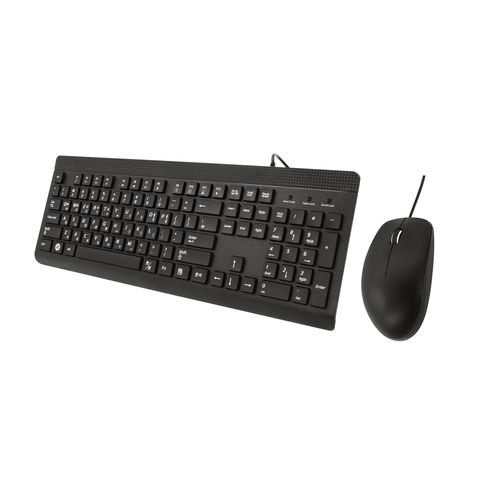 Wired Keyboard And Mouse Combo For Windows, Optical Wired Mouse, Full ...