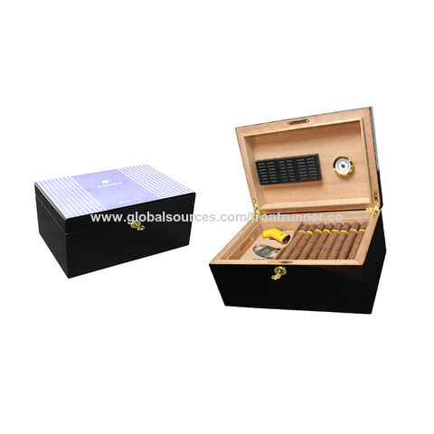 Sedex Audited Factory Custom High-capacity Span Cedar Wood Cigar ...