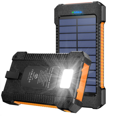 Buy Wholesale China Wholesale 8000mah Solar Power Bank With Type-c Usb ...