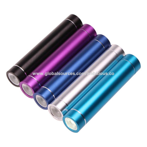Buy Wholesale China Round Tube Power Bank For Mobile Phone, Lipstick ...