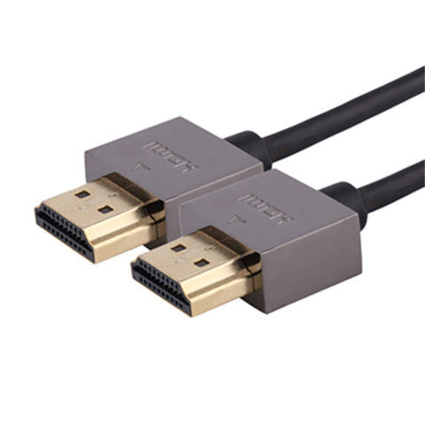 Buy Wholesale China Wholesale Super Slim Hdmi Cable, Metal Head Hdmi To ...