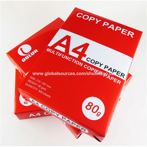 Buy Wholesale China Paper One A4 Paper One 80 Gsm 70 Gram Copy Paper / A4 Copy Paper 75gsm ...