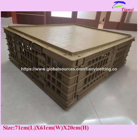 Factory Direct High Quality China Wholesale Plastic Pet Cage/bird Crate ...