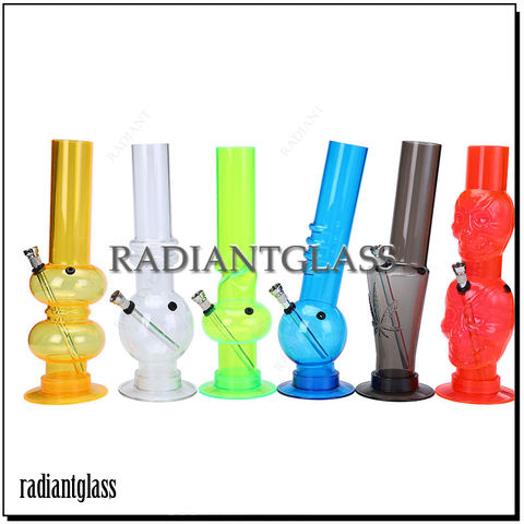 Buy Wholesale China Acrylic Bong Bubble Style 32cm & Water Pipe at USD ...
