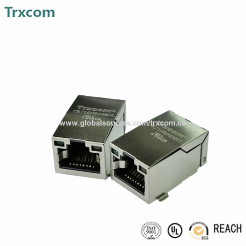 Buy Wholesale China Transformer Embedded Modular Rj45 Connector With ...