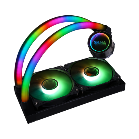 Buy Wholesale China Sama 240mm Liquid Cooler Gaming Computer Aio ...