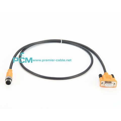 Can Bus Cable M12 To Db9 For Maritime Vessels Automation, Can Bus D-sub Db9 Rs232 To M12 Cable ...