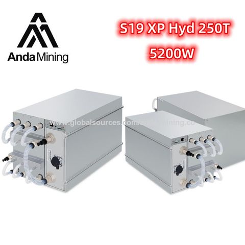 Buy Wholesale China Bitcoin Miner S19 Xp Hyd 250t 5200w Btc Bch Bsv ...