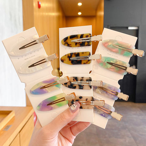 Buy Wholesale China Wholesale Fashion New Simple Acetate Small Hair ...