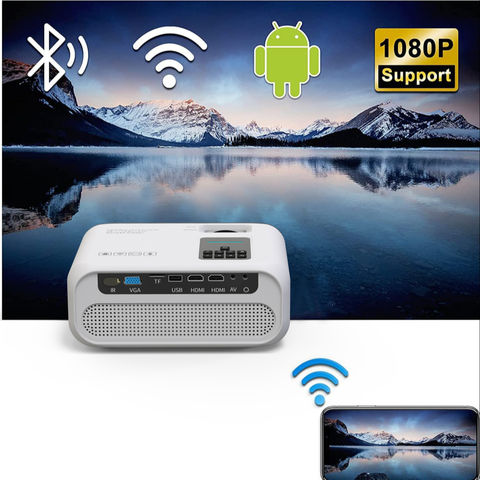 Buy Wholesale China Led Portable Projector Bluetooth Android Mobile ...