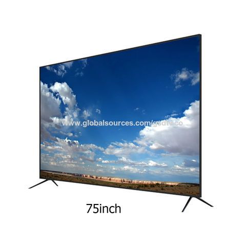 Compre Tv Led De 75 Polegadas Slim Sem Moldura Modelo Smart Tv Digital ...