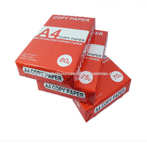 Buy Wholesale China 100% Wood Pulp Waterproof A4 Copy Paper Printing ...