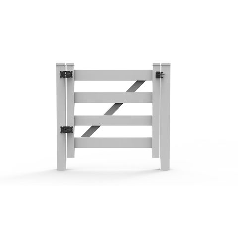 Buy Wholesale China Vinyl Fence Heavy Duty 4 Rail Horse Pvc Farm Fence ...