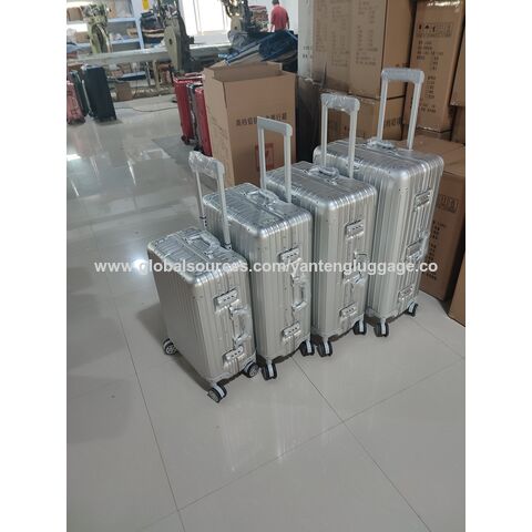 Buy Wholesale China Wholesaler Luxury Full Aluminum Luggage Suitcase ...