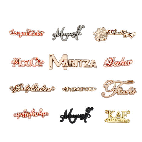 Buy Wholesale China Design Logo Zinc Alloy Hardware Nameplate ...