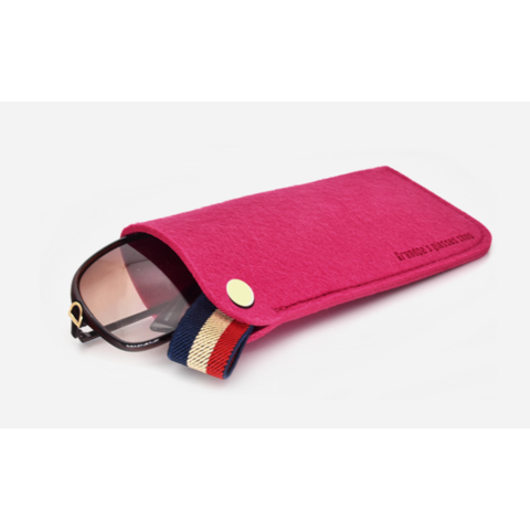 Buy Wholesale China Portable Eyeglasses Pouch Felt Eyewear Case Sunglasses Case Bag Pouch Felt ...